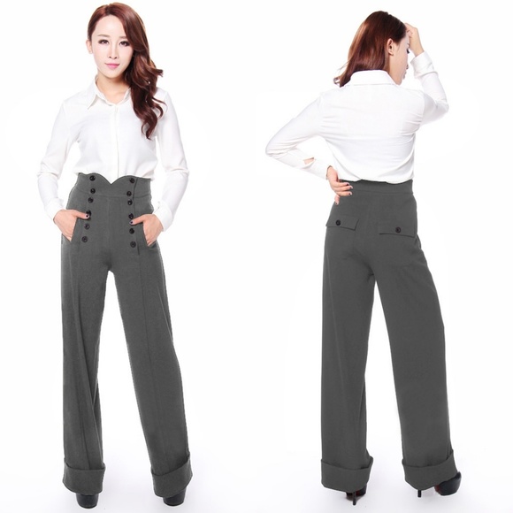 Pants & Jumpsuits | Plus Size Wide Leg Pocket Pants | Poshmark